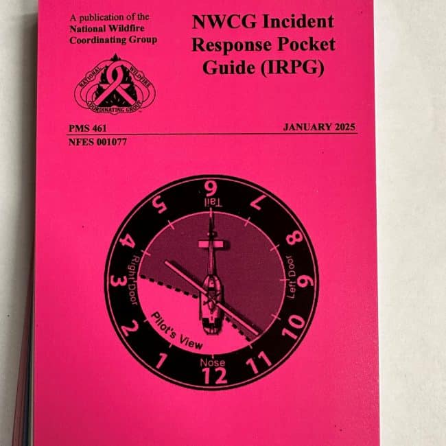 2025 Incident Response Pocket Guide (IRPG) - Wildland Warehouse